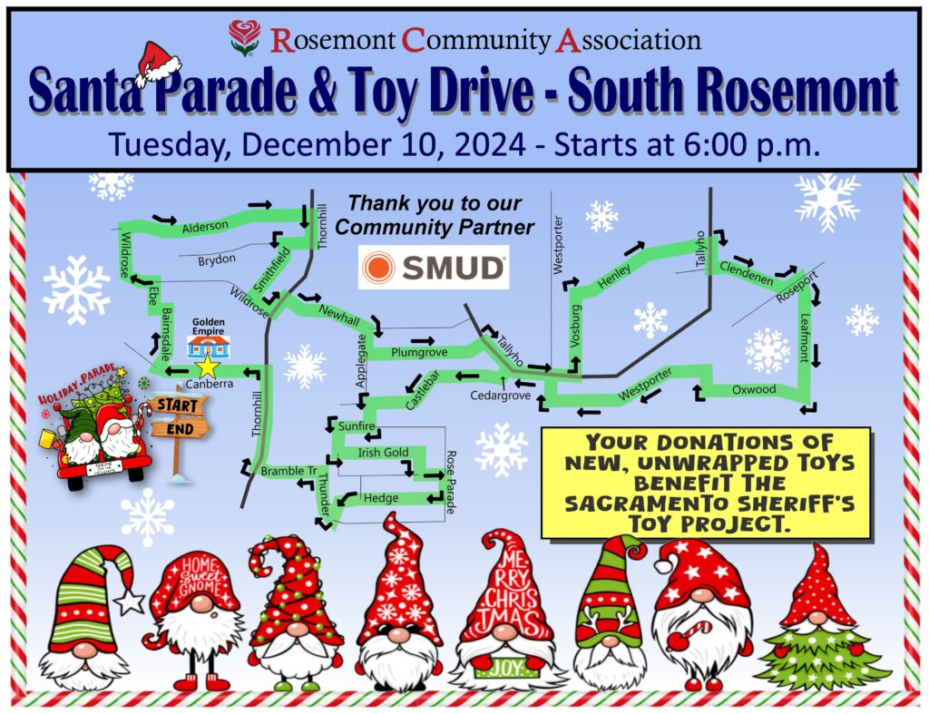 2024 Maps for RCA Santa Parade and Toy Drive - Rosemont Community ...